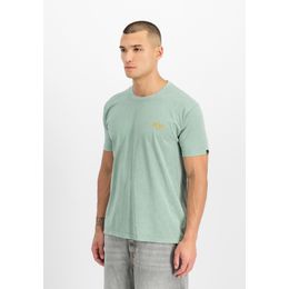 Herren T-Shirt "Alpha Legend T-Shirt", gr&uuml;n, Gr. XL, Alpha Industries, Obermaterial: 100% Baumwolle, Shirts