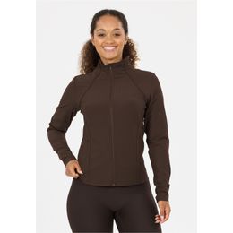 ENDURANCE ATHLECIA ATHLECIA Damen Trainingsjacke "Thrine"braun, Gr. 42, unifarben, 78% Polyamid, 22% Elasthan, Jacken, mit atmungsaktiver Funktion