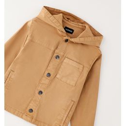 sarabanda Jungen Outdoorjacke "BABY BOY JACKET", beige, Gr. 86, 98% Baumwolle, 2% Elasthan, Jacken