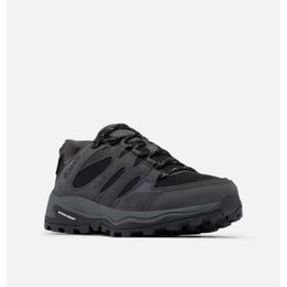 Columbia Damen Wanderschuh "REDMOND IV LOW WATERPROOF", Gr. 40,5, schwarz, Mesh, Synthetik, Schuhe, wasserdicht