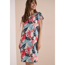 Cecil Damen Midikleid, bunt, Gr. XXL, gemustert, Stoff, 100% Viskose, Kleider, knielang