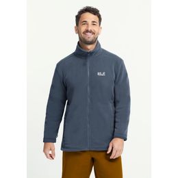 Jack Wolfskin Herren Fleecejacke "TAUNUS 200 FZ M"midnightsky, Gr. S, Obermaterial: 100% Polyester. Futter: 100% Polyester, Jacken, mit