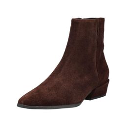 H&ouml;gl H&Ouml;GL Damen Stiefelette "H&ouml;gl Stiefelette Veloursleder", Gr. 36dunkelbraun, Veloursleder, Schuhe
