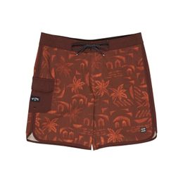 Billabong Herren Boardshorts "73 Pro", braun, Gr. 34, Obermaterial: 72% Polyester, 20% Baumwolle, 8% Elasthan., Hosen