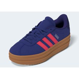 M&auml;dchen Sneaker "VL COURT BOLD", adidas Sportswear, Gr. 38pure lila, solar turbo, collegiate lila, Leder, Synthetik, Schuhe, inspiriert vom Design