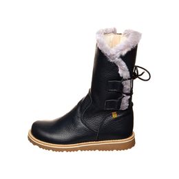 El Naturalista Leder-Winterstiefel in Dunkelblau - 54% | Gr&ouml;&szlig;e 35 | Kinderstiefel