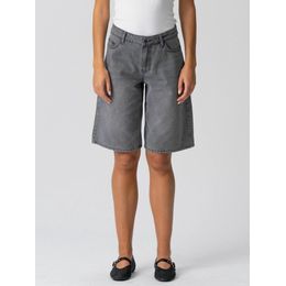ITS MAY Damen Shorts "ITS MAY Shorts Esme"grau, Gr. XS, Obermaterial: 100% Baumwolle, Hosen
