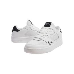 Karl Kani Herren Sneaker "Karl Kani Unisex 89 Classic", Gr. 45, schwarz-wei&szlig;, Leder, Schuhe