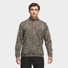 Herren Sweatshirt "ULT DWR QZ", gr&uuml;n, Gr. S, adidas Performance, Obermaterial: 100% Polyester, Sweatshirts