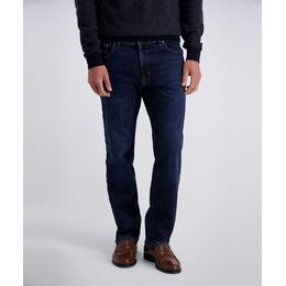 Pierre Cardin Herren 5-Pocket-Jeans "Dijon"dunkelblau used buffies, Gr. 32, Denim/Jeans, Obermaterial: 87% Baumwolle, 12% Polyester, 1% Elasthan,