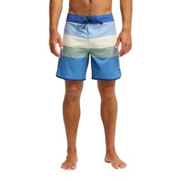 Quiksilver Herren Boardshorts "Surfsilk Scallop 18""quiet harbor tijuana, Gr. 31, Obermaterial: 88% Polyester, 12% Elasthan., Hosen