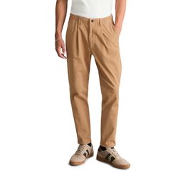 Marc O'Polo Herren Chinohose "aus Bio-Baumwoll-Twill", beige, Gr. XXL, MARC O'POLO DENIM, unifarben, Obermaterial: 97% Baumwolle, 3% Elasthan, Hosen