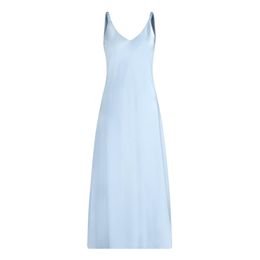 Vera Mont Damen Abendkleid "Damen mit breiten Tr&auml;gern"soft sky, Gr. 44, Satin, Obermaterial: 100% Polyester. Futter: 100% Polyester, Kleider
