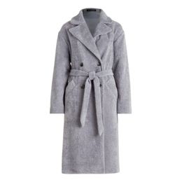 Betty Barclay Damen Wintermantel "Damen mit G&uuml;rtel", grau, Basic, Gr. 44, Obermaterial: 55% Polyester, 45% Polyamid, M&auml;ntel