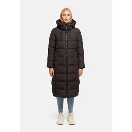 Marikoo Damen Winterjacke "Nadeshikoo XIV"choco, Gr. XXXL, Obermaterial: 100% Polyester. Innenseite: 100% Polyester. Futter: 100% Polyester.