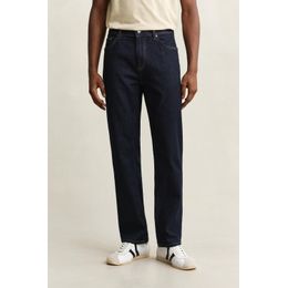 Gant Herren 5-Pocket-Jeans, blau, Gr. 32, Denim/Jeans, Obermaterial: 97% Baumwolle, 2% Polyester, 1% Elasthan, Jeans, in cleaner Optik