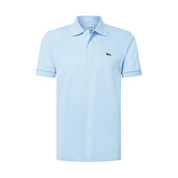 Lacoste Shirt male size S Light blue / Grass green / Red / White