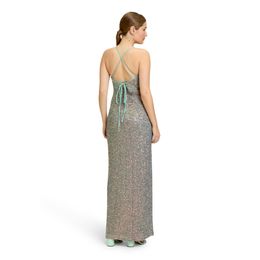 Vera Mont Damen Abendkleid "Damen figurbetont", blau, Gr. 34, Obermaterial: 95% Polyester, 5% Elasthan. Futter: 100% Polyester, Kleider, Material