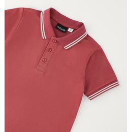 sarabanda Jungen Businessshirt "BABY BOY SUMMER T-SHIRT"dunkelrot, Gr. 116, 100% Baumwolle, Shirts