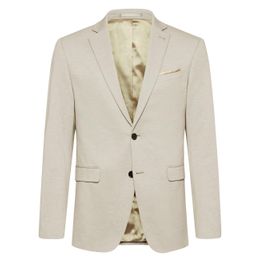 Thomas Goodwin Herren Anzugsakko "Sakko"beige, Gr. 106, unifarben, 60% Polyester, 35% Viskose, 5% Elasthan, Sakkos, im Slim-Fit, 7852-14-2835