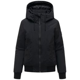 Navahoo Damen Winterjacke "Kichermaus 14", schwarz, Gr. XS, Obermaterial: 100% Nylon. Innenfutter: 100% Polyester. &Auml;rmelfutter: 100% Polyester.
