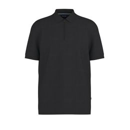 OLYMP Herren Poloshirt "Casual", schwarz, Gr. XXL, Web, Obermaterial: 100% Baumwolle, Shirts, regular fit