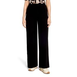 Betty Barclay Damen Marlene-Hose "Damen unifarben"schwarz, Gr. 42, Obermaterial: 96% Polyester, 4% Elasthan, Hosen