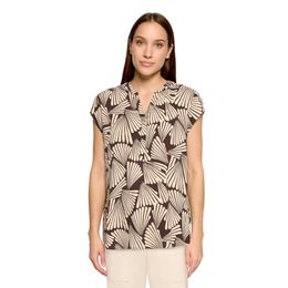 Betty Barclay Damen Schlupfbluse "Damen kurzarm", braun, Gr. 44, Obermaterial: 100% Viskose, Blusen