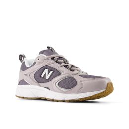 New Balance Damen Sneaker "408", Gr. 44, lila, Synthetik, Textil, Schuhe, inspiriert vom Design des New Balance 530 und 740