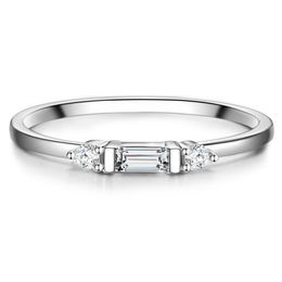 Glanzst&uuml;cke M&uuml;nchen Damen Solit&auml;rring "GM9952", 52, Silber 925 (Sterlingsilber), 1,1mm, silber, GLANZST&Uuml;CKE M&Uuml;NCHEN, Silber 925 (Sterlingsilber), Fingerringe, aus