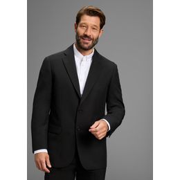 MAN'S WORLD MAN'S WORLD Herren Anzugsakko "Baukastensakko", schwarz, festlich, Gr. 58, unifarben, Web, Obermaterial: 100% Polyester, Sakkos, mit Reverskragen,