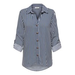 Jacqueline de Yong JDY Bluse 'JDYLaurel' Damen Gr&ouml;&szlig;e S navy / wei&szlig;