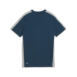 Puma Jungen T-Shirt "ACTIVE SPORTS SMALL GRAPHIC TEE B"midnight petrol, Gr. 128, bedruckt, Obermaterial: 69% Baumwolle, 31% Polyester, Shirts,