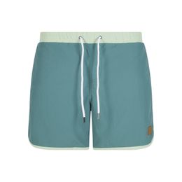 Urban Classics Herren Badeshorts "Urban Classics Herren Retro Swimshorts", gr&uuml;n, Gr. XXXL, 100% Polyamid, Badehosen