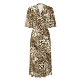 Gestuz Kleid 'Kadla' Damen Gr&ouml;&szlig;e 32 camel / hellbeige / schwarz Sommerkleid
