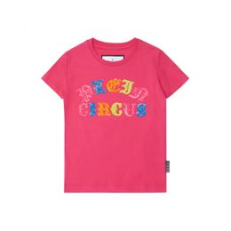 Philipp Plein Damen T-Shirt "T-Shirt im Herren-Fit"33, fuxia, Gr. 16, Obermaterial: 100% Baumwolle, Shirts