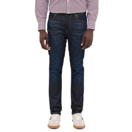 Mustang Herren Slim-fit-Jeans "Herren Style Vegas BeFlex Slim", blau, Gr. 36, unifarben, Denim/Jeans, 98% Baumwolle, 2% Elasthan, Jeans