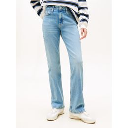 Tommy Jeans Damen Bootcut-Jeans "CLEO MID BOOTCUT EI5113", blau, Gr. 31, leichte Abriebeffekte, Denim/Jeans, Obermaterial: 99% Baumwolle, 1%