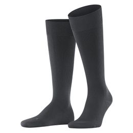 Falke Herren Kniestr&uuml;mpfe "Ultra Energizing", Gr. 43, schwarz, Materialmix, unifarben, Socken, verbessert die Durchblutung, atmungsaktiv