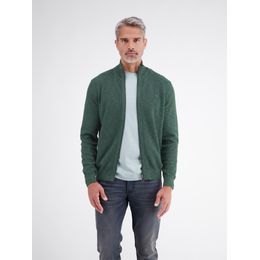 Lerros Herren Strickjacke "Sportive Strickjacke aus hochwertiger Baumwolle", gr&uuml;n, Gr. M, 100% Baumwolle, Strickjacken