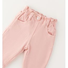 MINIBANDA M&auml;dchen Outdoorhose "BABY GIRL TROUSERS", rosa, Gr. 68, 98% Baumwolle, 2% Elasthan, Hosen