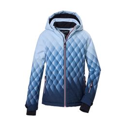 Killtec M&auml;dchen Skijacke "KSW 187 GRLS SKI JCKT", blau, Gr. 176, Obermaterial: 100% Polyester.Futter: 100% Polyester.F&uuml;llung: 100% Polyester, Jacken,