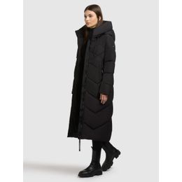 Khujo Damen Steppmantel "LINARI"schwarz, Gr. XXL, unifarben, 100% Polyester, M&auml;ntel