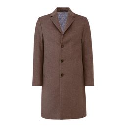 RICANO Herren Wollmantel "Wollmantel Davide", braun, Gr. S, Obermaterial: 60% Wolle WO. 40% Polyester PES. Futter: 100% Polyester PES., M&auml;ntel