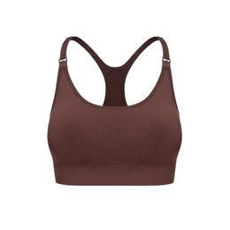 cfab Bra 'Seamless Still-Bh mit R&uuml;ckenst&uuml;tze' female size 110 Brown