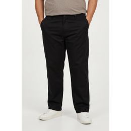 Jack & Jones PlusSize Herren Chinos "JPSTBILL DREW CHINO NOOS PLS", schwarz, Gr. 50, JACK & JONES PLUSSIZE, unifarben, Web, Obermaterial: 100% Baumwolle, Hosen, Baumwolle,