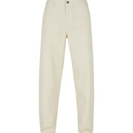 Urban Classics Herren Stoffhose "Urban Classics Herren Canvas Pants", beige, Gr. 36, unifarben, 100% Baumwolle, Hosen