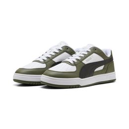 Puma Herren Sneaker "CAVEN III", Gr. 45, gr&uuml;n, Synthetik, mehrfarbig, Schuhe, f&uuml;r sportliche und l&auml;ssige Looks, mit gepolstertem Fu&szlig;bett