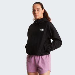 The North Face Damen Funktionsjacke "W QUEST MONO CROPPED JACKET", schwarz, Gr. M, Obermaterial: 100% Polyester, Jacken, leichte Funktionsjacke, f&uuml;r