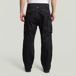 G-Star Raw G-STAR Herren Cargohose "Rovic 3D Relaxed", schwarz, Gr. 36, unifarben, washed, Web, Obermaterial: 97% Baumwolle, 3% Elasthan, Hosen, Low Waist,